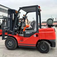 China 3 Stages Mast Lifting Tools 2-3.5 Ton LPG/Gasoline Forklift Truck with Japan Engine for sale