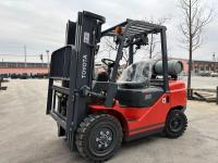 China 3 Stages Mast Lifting Tools 2-3.5 Ton LPG/Gasoline Forklift Truck with Japan Engine for sale