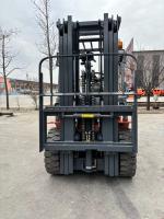 China 3 Stages Mast Lifting Tools 2-3.5 Ton LPG/Gasoline Forklift Truck with Japan Engine for sale