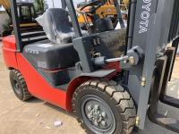 China 3 Ton Capacity Japan Engine Forklift with 3 Stages Side Shift and 4.0-5.0m Lifting Height for sale