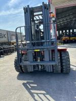 China 5 Ton Diesel Forklift Truck with Japan ISUZU Engine and Fork Positioner With Side Shifter for sale