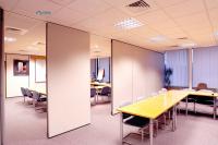 China Moving Wall Soundproof Conference Room Movable Partition Wall Divider Foldable Sliding Partition System for sale