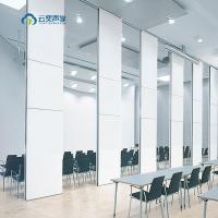 China Moving Wall Soundproof Conference Room Movable Partition Wall Divider Foldable Sliding Partition System for sale