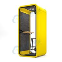 China Single Person Privaci Office Furniture Acoustic Soundproof Online Meeting Phone Booth Pod for sale