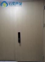 China Left Hand Outside Sound Proof Door Steel Multi-Layer Composite Density Insulation for sale