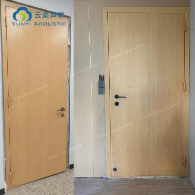 China Noise Isolation Door  Soundproof Door for Studio Sound Rated Doors  Soundproofing Double Doors Soundroof Interior Door for sale