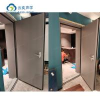 China Noise Deadening Sound Absorption Door 72mm 105kg Soundproofing Door For Cinema And Live Room for sale