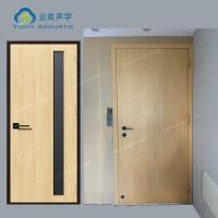 China Noise Deadening Sound Absorption Door 72mm 105kg Soundproofing Door For Cinema And Live Room for sale