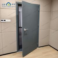 China Full Metal Steel Door For Noise Isolation 72mm 42 ±3 dB Soundproof Door for sale