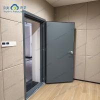 China Full Metal Steel Door For Noise Isolation 72mm 42 ±3 dB Soundproof Door for sale