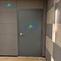 China Drum Room Music Studio Roomtransparent Noise Barrier Noise Isolation Door Home Acoustics With Bass Traps Cornernoise Cancelling Door STC 45dB for sale