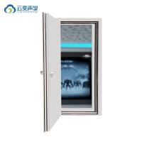 China Acoustic Soundproofing Noise Isolation Door With Acoustic Glass 60 Minutes Fireproof Acoustic Single Door STC 45dB for sale