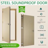 China Acoustic Door Soundproofing Sound Insulation Door  60minutes Fire Resistand Single Door For Drum Room Piano Room Study Room for sale