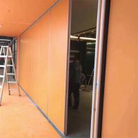 China 65mm Thickness Foldable Soundproof Partition Wall Finished Furniture Style for sale
