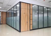 China Soundproof Office Glass Partition Walls For Office And Meeting Room for sale