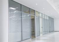 China Noise Proof Aluminium And Glass Partition Building Material For Commercial for sale
