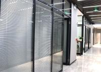 China SGS Soundproof Office Glass Partition Walls Smallest Seamless Effect for sale