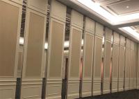 China High Space Acoustic Operable Partitions , Soundproof Retractable Wall for sale