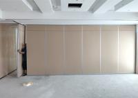 China SGS Acoustic Operable Folding Panel Partitions For Conference Hall for sale