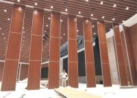 China Aluminium Sliding Partition Wall Interior Decorative Operable With 100mm Panel Thickness for sale
