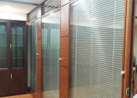 China Anodized Frame Office Wooden Partitions Noise Cancelling Room Divider for sale