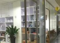 China Factory Direct Office Glass Partition Walls Aluminium Channel Glass Wall for sale