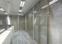 China Aluminium Frame Wall Glass Partition Soundproof Glass Office Partition for sale
