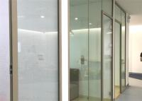 China Aluminium Frame Wall Glass Partition Soundproof Glass Office Partition for sale