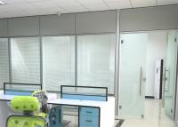 China Office Glass Partition Walls Tempered Glass Room Dividers For Office for sale