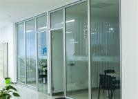 China Factory Direct Office Glass Partition Walls Aluminium Channel Glass Wall for sale