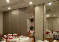 China Folding Door Universal Hanging Wheel Track Hotel Partition Screen Sliding Door for sale