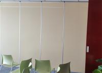 China Foldable Soundproof Partition Walls , Meeting Room Sound Proof Aluminium Partition for sale