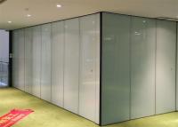 China Glass Insulation Acoustic Movable Partition Walls Sliding Room Dividers for sale
