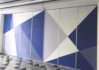 China Acoustic Operable Wall Partitions With Aluminium Frame ISO Approved for sale