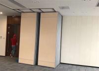 China Single  and Double Wheel Control Roller Acoustic Movable Partition Walls for sale