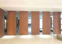 China 65mm Thickness Sliding Hanging Room Dividers Partition Walls CE Certificate for sale