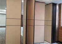 China Sliding Folding Soundproof Partition Walls Movable Wooden For Hotel for sale