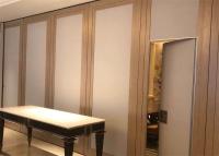 China OEM ODM Sliding Room Dividers Acoustic Partition Panel 9mm Board Thickness for sale
