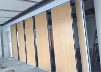 China Single  and Double Wheel Control Roller Acoustic Movable Partition Walls for sale