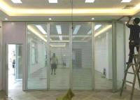 China SGS Lightweight Movable Glass Partition Walls For Space Division for sale