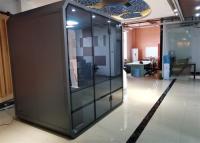 China Soundproofing Office Phone Booth No Rusting Easy Installing for sale
