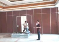 China Highly Confidential Acoustic Folding Partition Walls For Auditorium for sale
