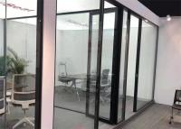 China Factory Custom Office Room Divider Aluminum Frame Single Glass Partition Wall for sale