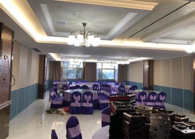 China Sliding Collapsible Wooden Partition Noise Reducing CE Approved for sale
