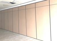 China Wooden Sliding 360 Degree Whee System Ceiling Track Hanging Soundproof Room Dividers for sale