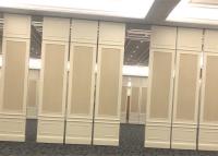 China Hidden Frame Sliding Room Dividers Ballroom Partition Fabric Finish surface for sale