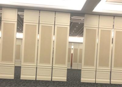 China Hidden Frame Sliding Room Dividers Ballroom Partition Fabric Finish surface for sale