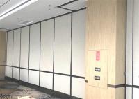 China Conference Soundproof Sliding Hanging Room Dividers Fabric Cover Finish for sale