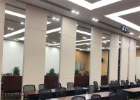 China Wooden Sliding Removable Wall Partitions Noise Proof For Banquet Hall for sale