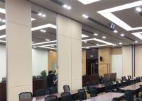 China Wooden Sliding Removable Wall Partitions Noise Proof For Banquet Hall for sale